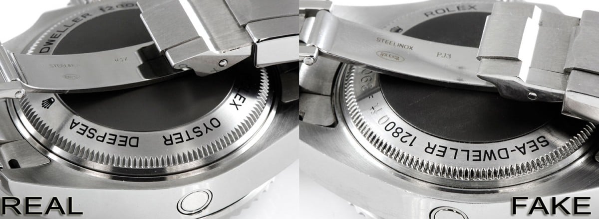 Rolex Sea-Dweller DEEPSEA Fake Vs. Real Comparison 116660 ...