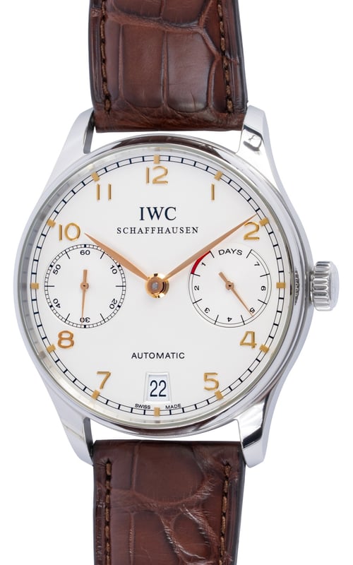 IWC Portugieser 7-Day Automatic : IW500114 Used Watch For Sale