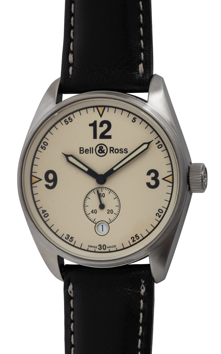 Bell Ross - Vintage Original : BR 123 Original : SOLD OUT : beige dial