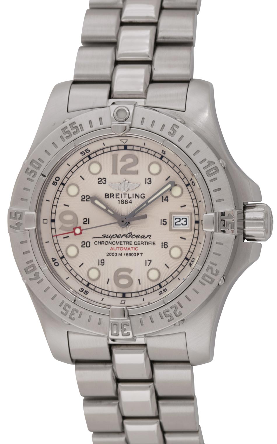 Breitling - SuperOcean SteelFish : A17390 : SOLD OUT : silver dial on ...