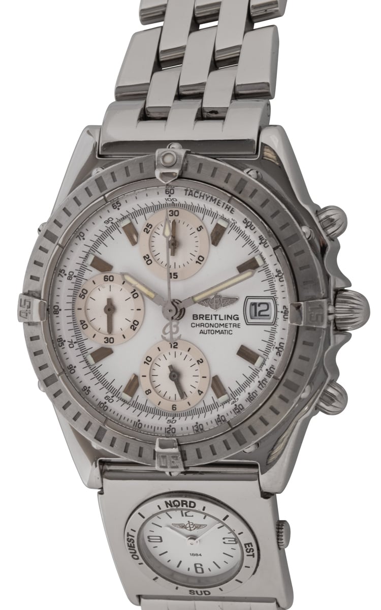 Breitling - Chronomat : A13352 : SOLD OUT : white / silver dial on ...