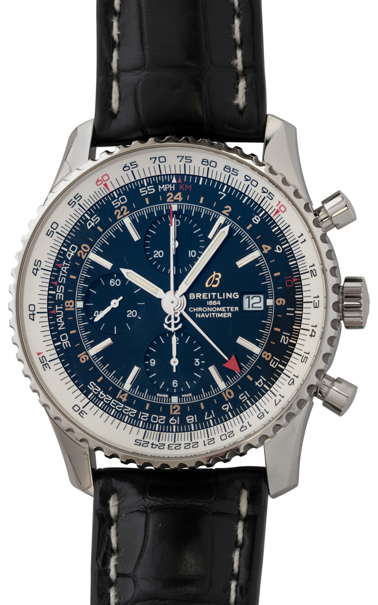 Breitling - Navitimer Chrono GMT 46 : A2432212/B726-760P : SOLD OUT ...