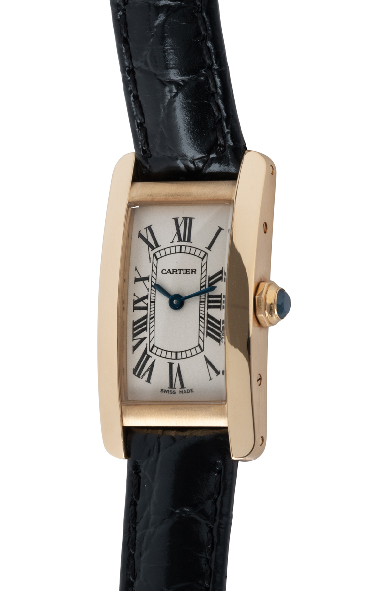 Cartier - Ladies Tank Americaine : W2601556 : SOLD OUT : silver dial on ...