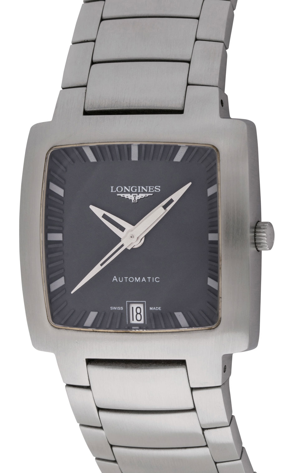 Longines - Opposition Square : L3.627.4 : SOLD OUT : gray dial on ...