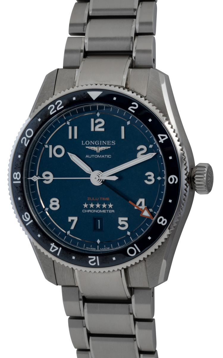 Longines Spirit Zulu Time GMT : L3.812.4.93.6