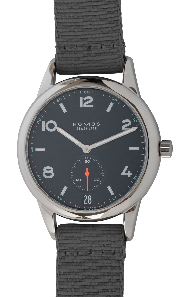 Nomos Glashutte - Club Date Atlantic : 776 : SOLD OUT : Atlantic blue dial