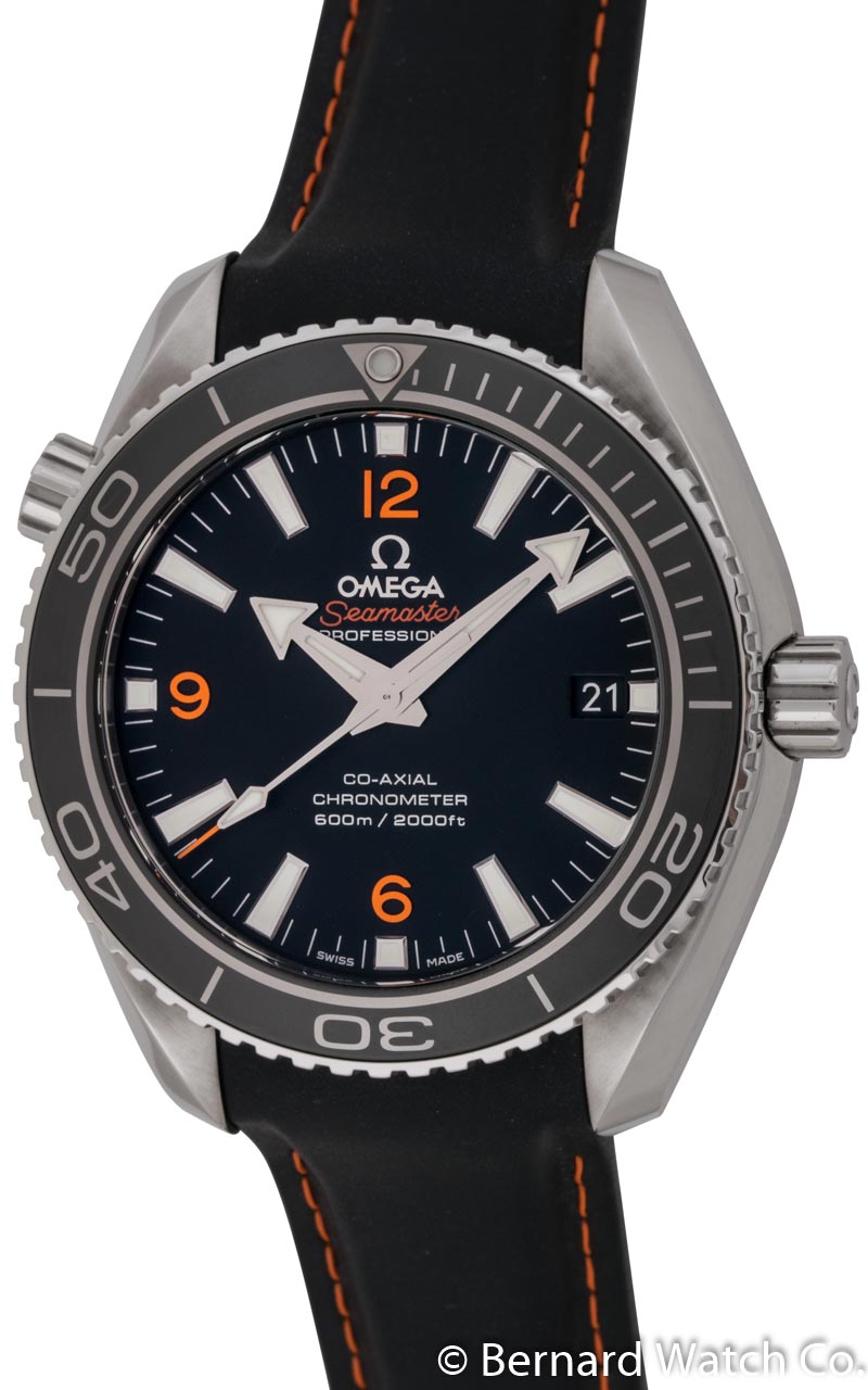 Omega - Seamaster Planet Ocean : 232.32.42.21.01.005 : SOLD OUT : black ...