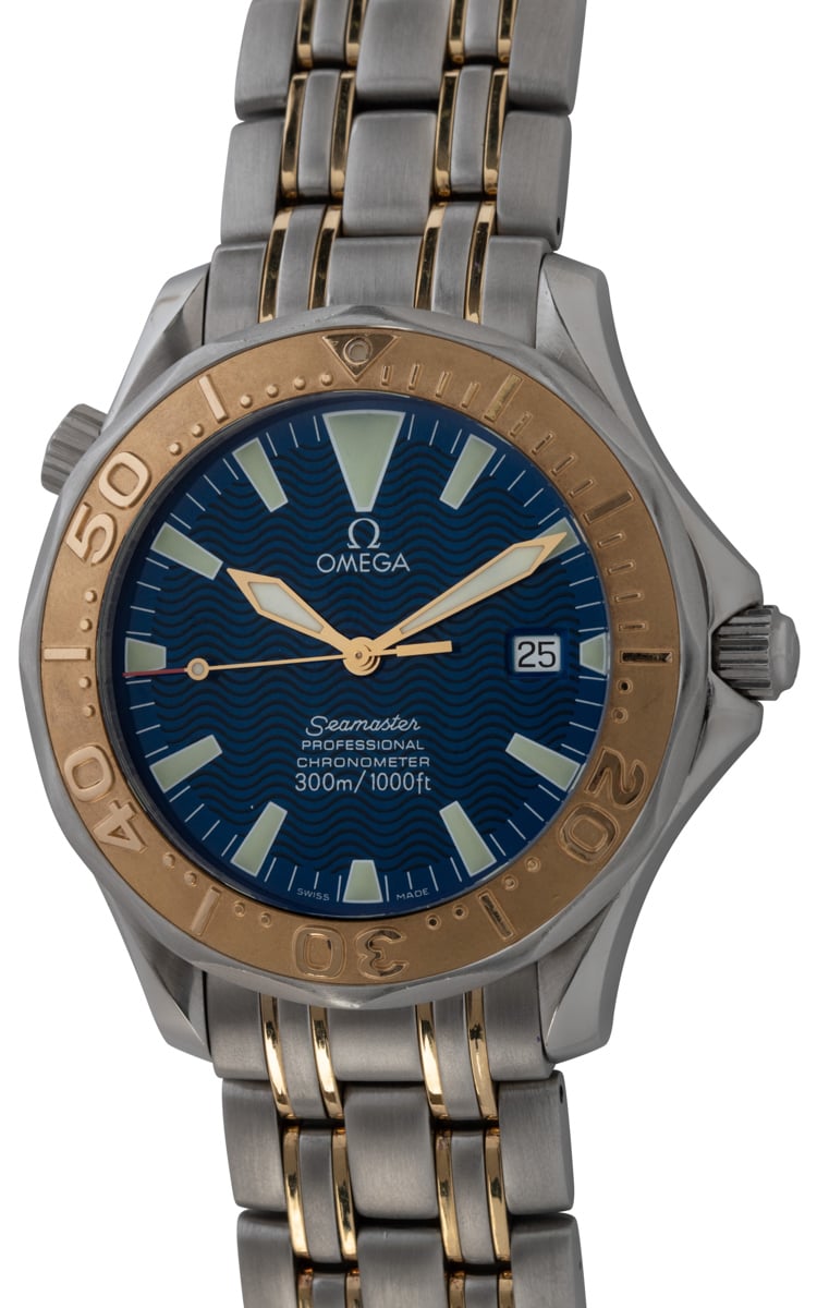 Omega - Seamaster Professional : 2455.80 : SOLD OUT : electric blue dial