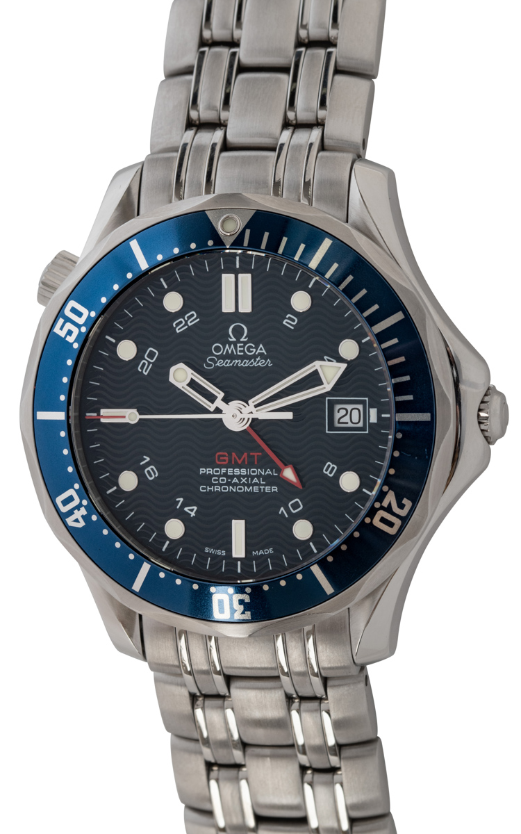 Omega - Seamaster Professional GMT Co-Axial : 2535.80 : SOLD OUT : blue wave dial