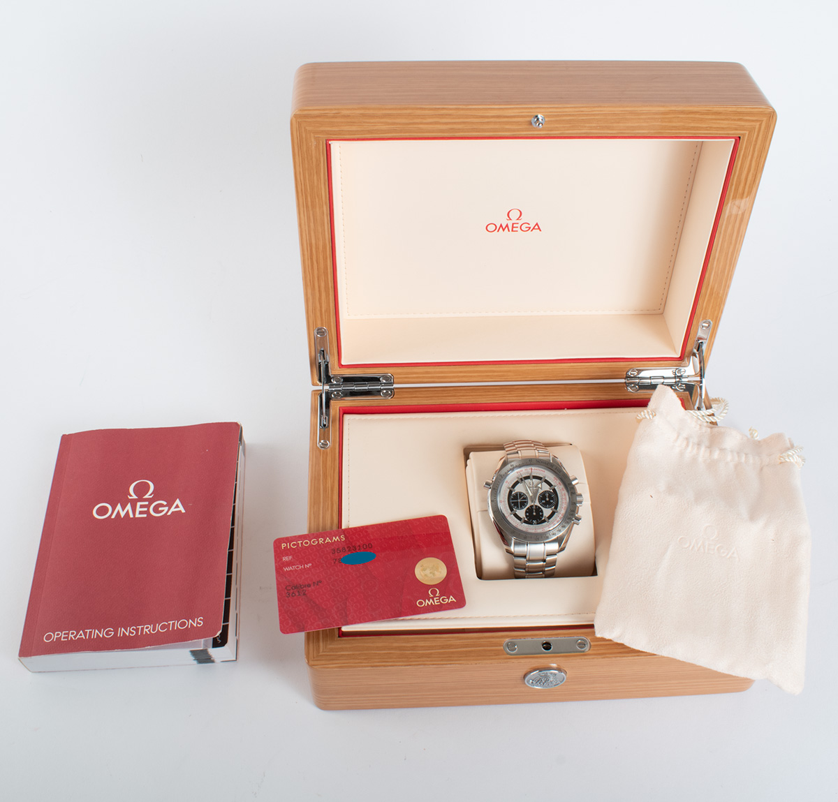 Omega Speedmaster Broad Arrow Co-Axial Rattrapante : 3582.31