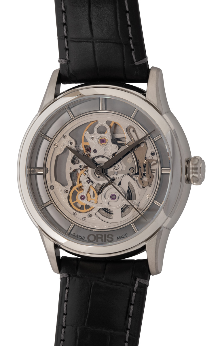 Oris - Artelier Translucent Skeleton : 734-7684-4051 : SOLD OUT ...