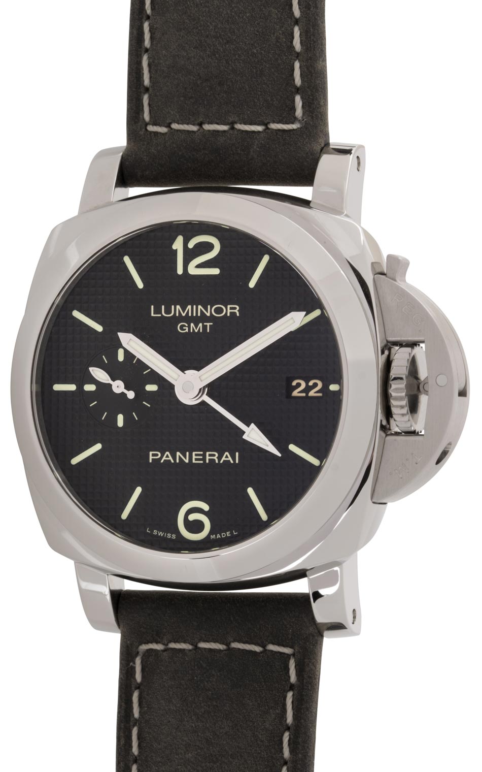 Panerai - Luminor 1950 42 GMT : PAM 535 : SOLD OUT : black Paris ...