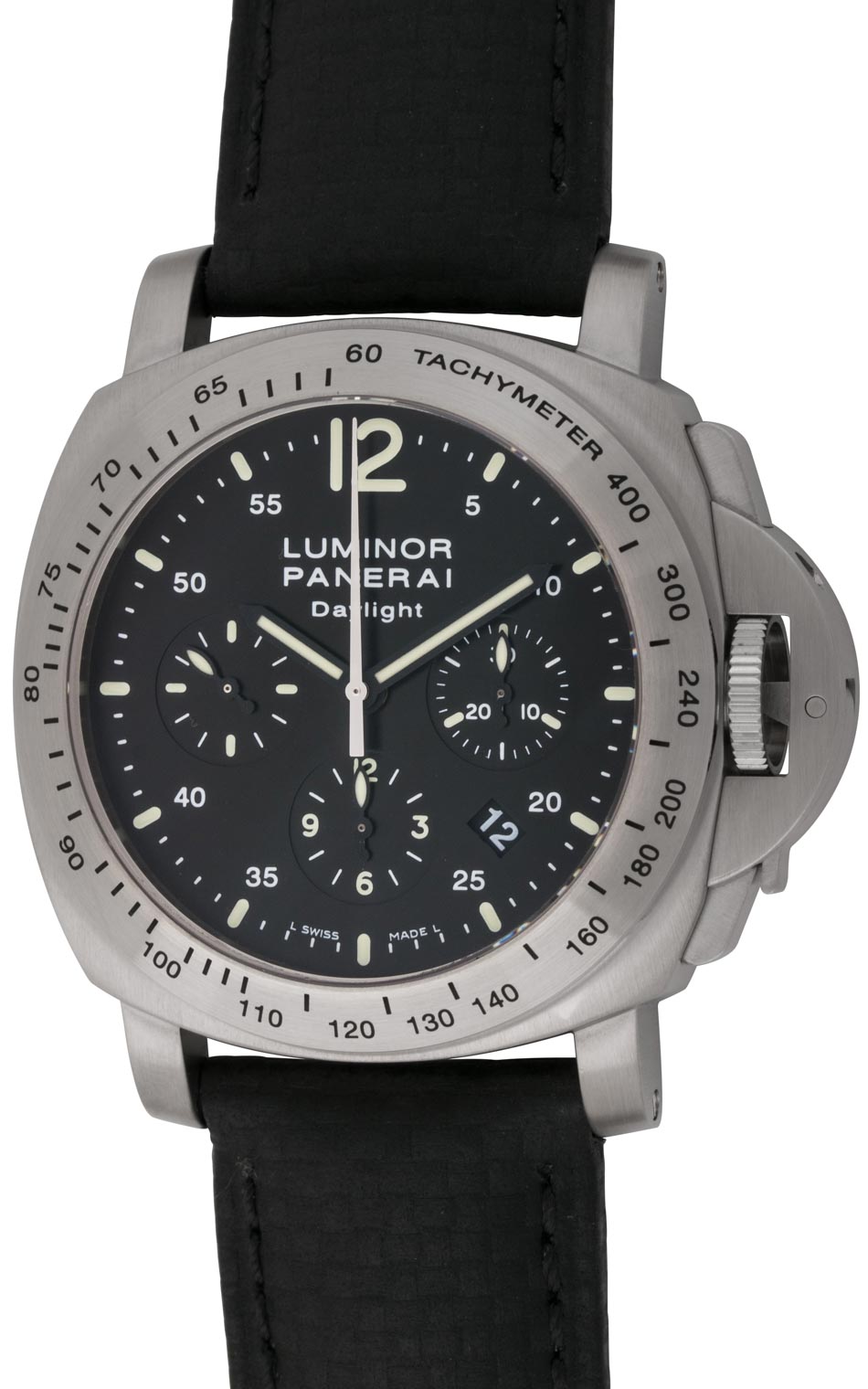 Panerai - Luminor Daylight Chronograph : PAM 250 : SOLD OUT : black dial