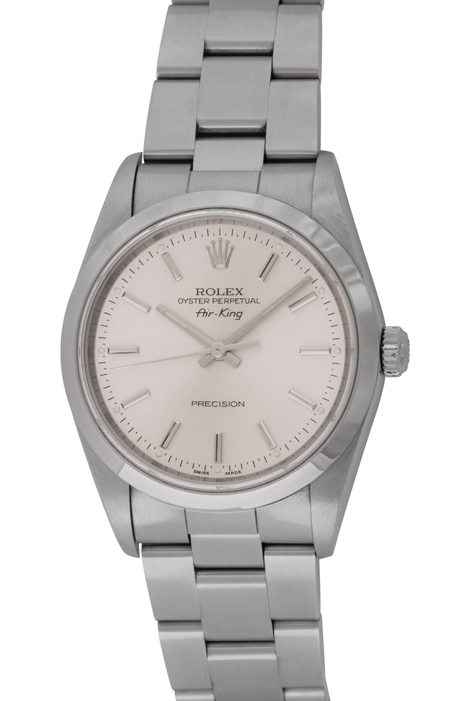Rolex - Air-King : 14000M : SOLD OUT : silver dial on Heavy Oyster bracelet