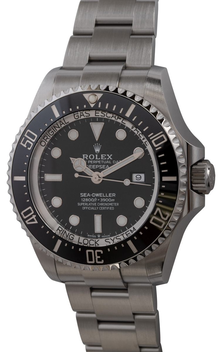 Rolex - Sea-Dweller DEEPSEA : 126660 : SOLD OUT : black dial on Oyster ...
