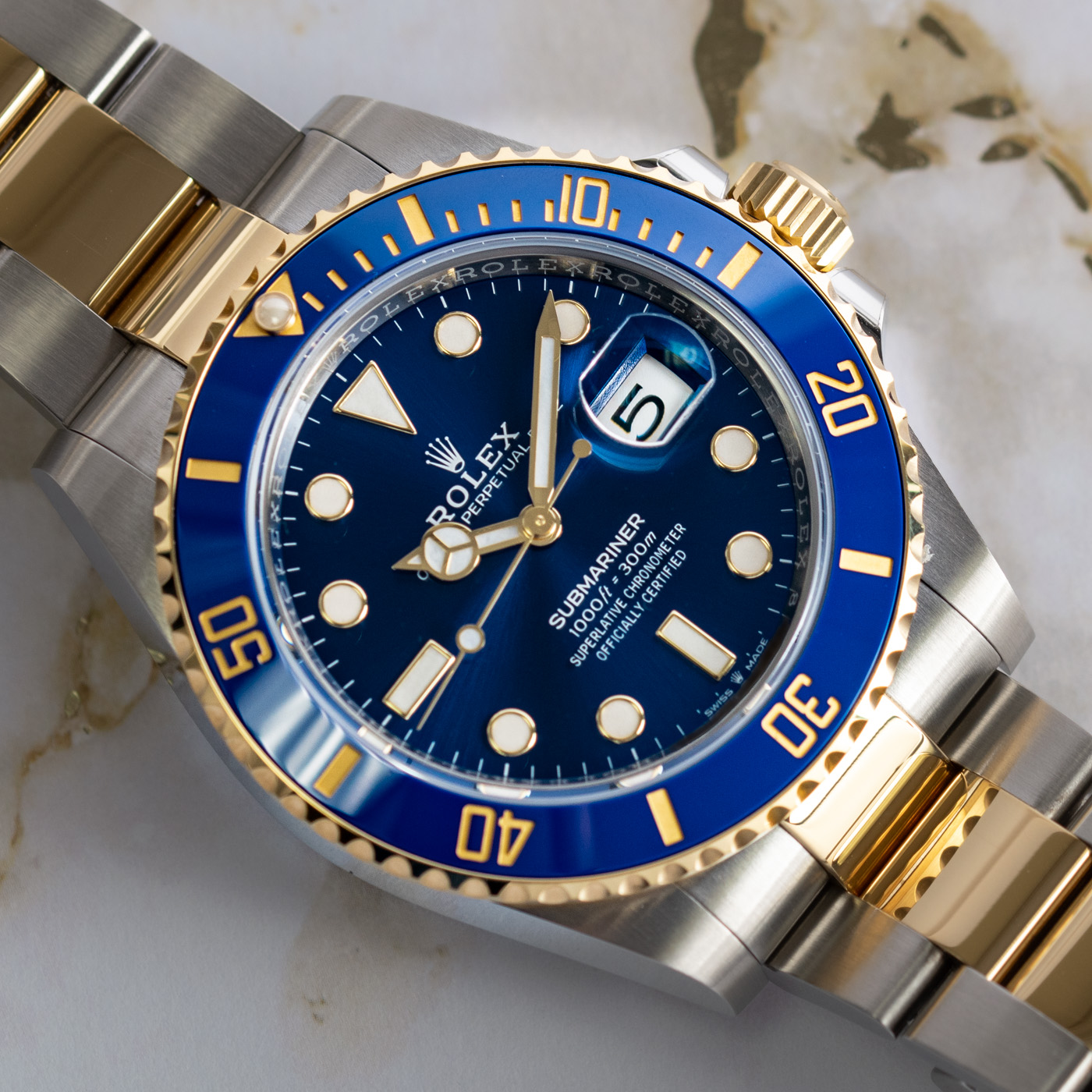 Rolex Submariner Date 41 : 126613LB-0002 blue dial