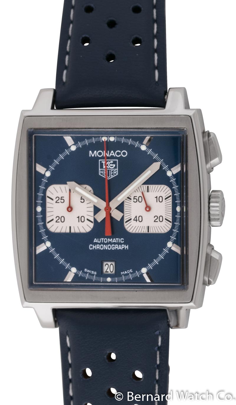 TAG Heuer - Monaco Chronograph 'Steve McQueen' : CW2113.FC6183 : SOLD OUT