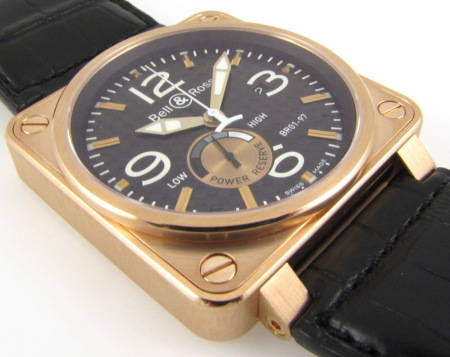 Bell & Ross - BR 01-97 Power Reserve : BR01-97-R : SOLD OUT : black dial