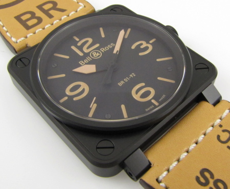 Bell & Ross - BR 01-92 Heritage : BR01-92-Heritage : SOLD OUT : black dial