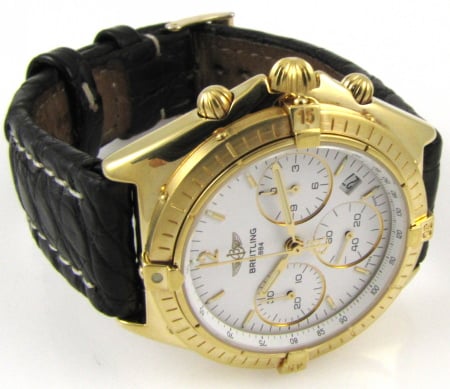 Breitling - Chrono Sextant : K55045 : SOLD OUT : white dial on black ...