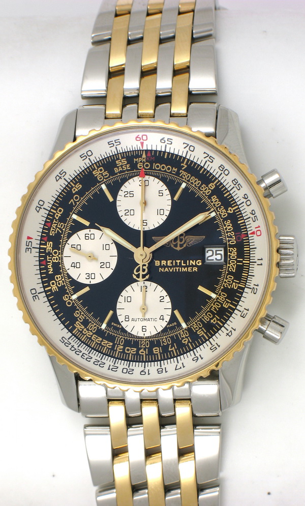 Breitling - Old Navitimer II : D13322 : SOLD OUT : black / silver dial