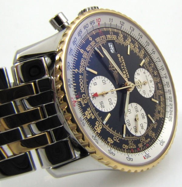 Breitling - Old Navitimer II : D13322 : SOLD OUT : black / silver dial