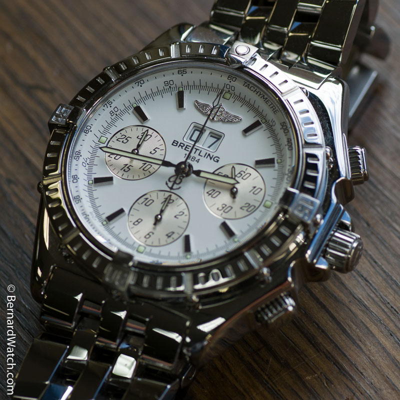 Breitling - Crosswind Special : A44355 : SOLD OUT : white / silver dial