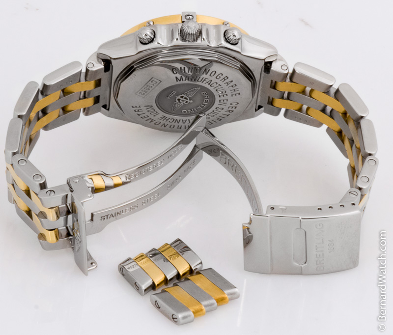 Breitling - Chronomat : D1335212/A538 : SOLD OUT : white dial on two ... Breitling - Chronomat : D1335212/A538 : SOLD OUT : white dial on two ...