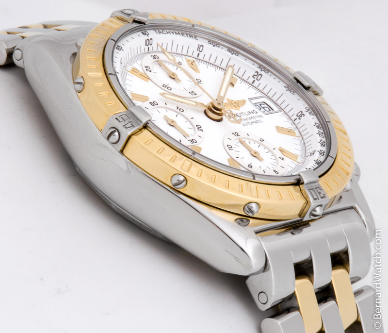 Breitling - Chronomat : D1335212/A538 : SOLD OUT : white dial on two ... Breitling - Chronomat : D1335212/A538 : SOLD OUT : white dial on two ...