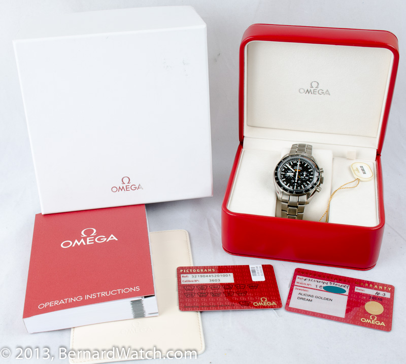Omega - Speedmaster HB-SIA Co-Axial GMT Chronograph : 321.90.44.52.01.001