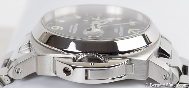 Panerai Luminor GMT : PAM 160 : SOLD OUT : black dial on Stainless ...