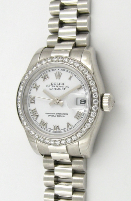 Rolex - Ladies Datejust President : 179136 : SOLD OUT : white dial on ...