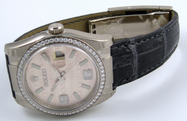 Rolex - Datejust 36MM : 116189 pwdad : SOLD OUT : Diamond pink wave dial