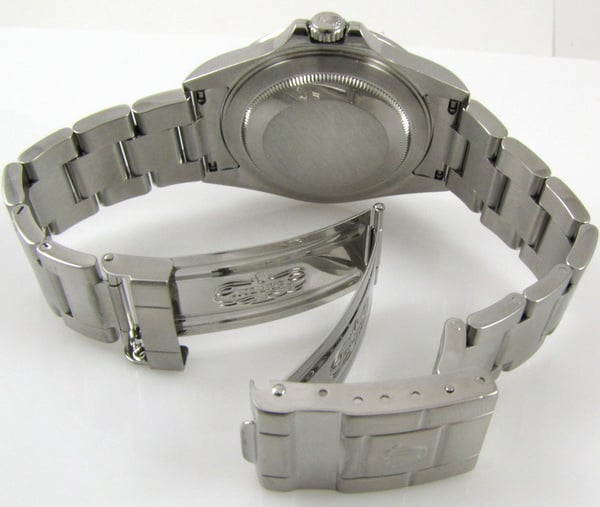 Rolex - Explorer II : 16570 : SOLD OUT : black dial on Heavy Oyster ...