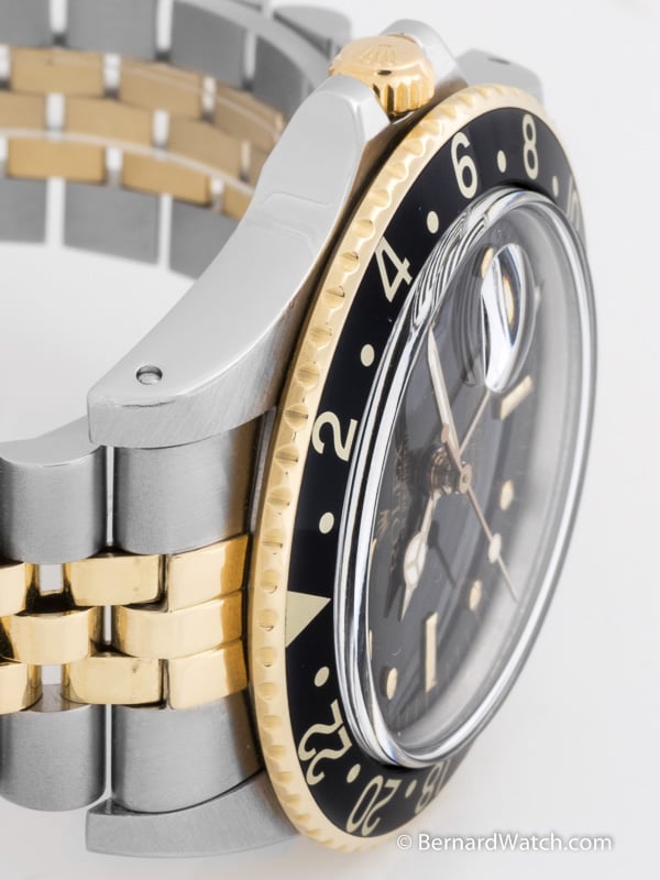 Rolex - GMT-Master : 16753 : SOLD OUT : black 'chaton' dial dial on ...