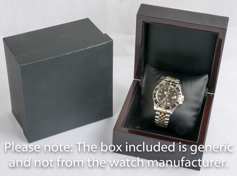 Rolex - GMT-Master : 16753 : SOLD OUT : black 'chaton' dial dial on ...