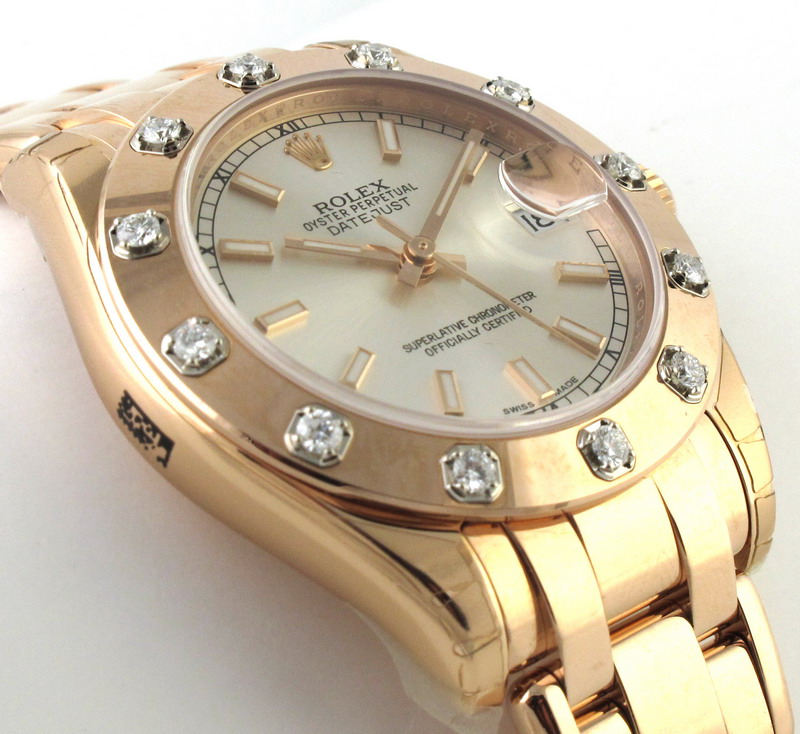 Rolex - Datejust Pearlmaster 34 : 81315 : SOLD OUT : silver dial on ...