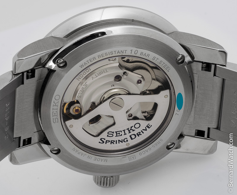 Seiko - Spring Drive Power Reserve : SNR005 : SOLD OUT : black dial on ...