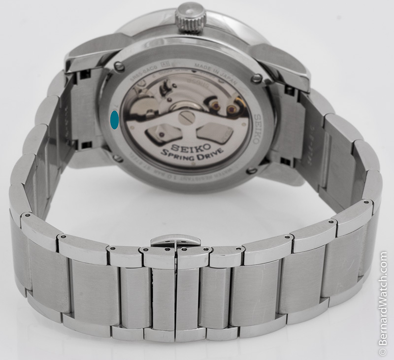 Seiko - Spring Drive Power Reserve : SNR005 : SOLD OUT : black dial on ...