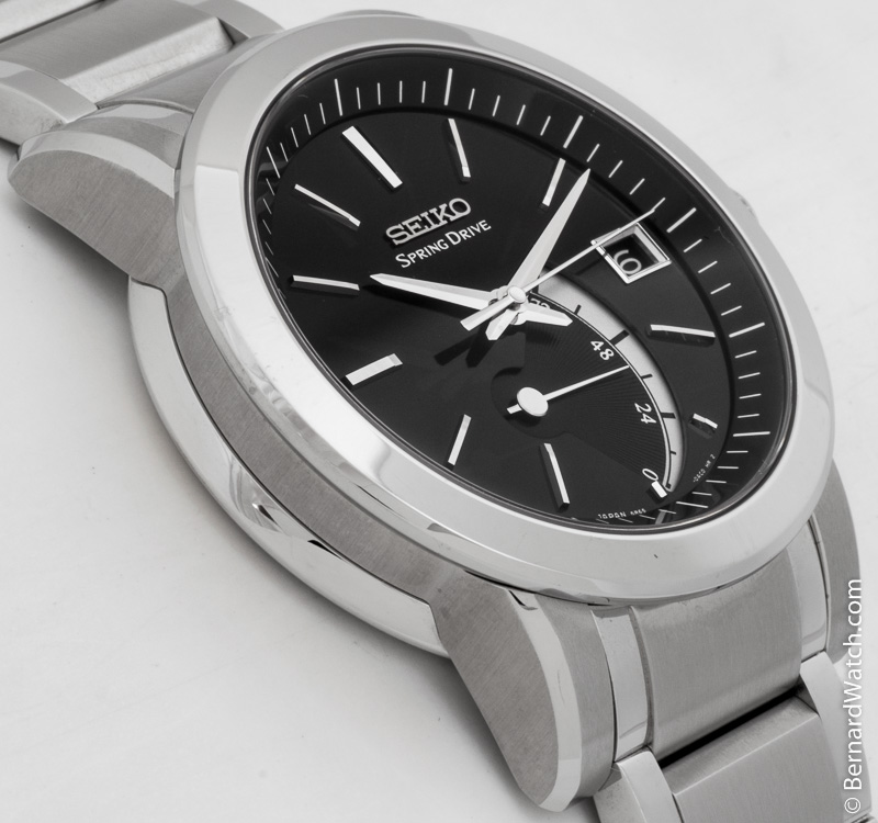 Seiko - Spring Drive Power Reserve : SNR005 : SOLD OUT : black dial on ...