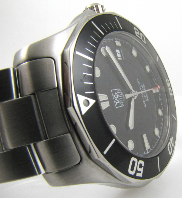 TAG Heuer - Aquaracer : WAB2010.BA0804 : SOLD OUT : black dial on Stainless Steel Bracelet