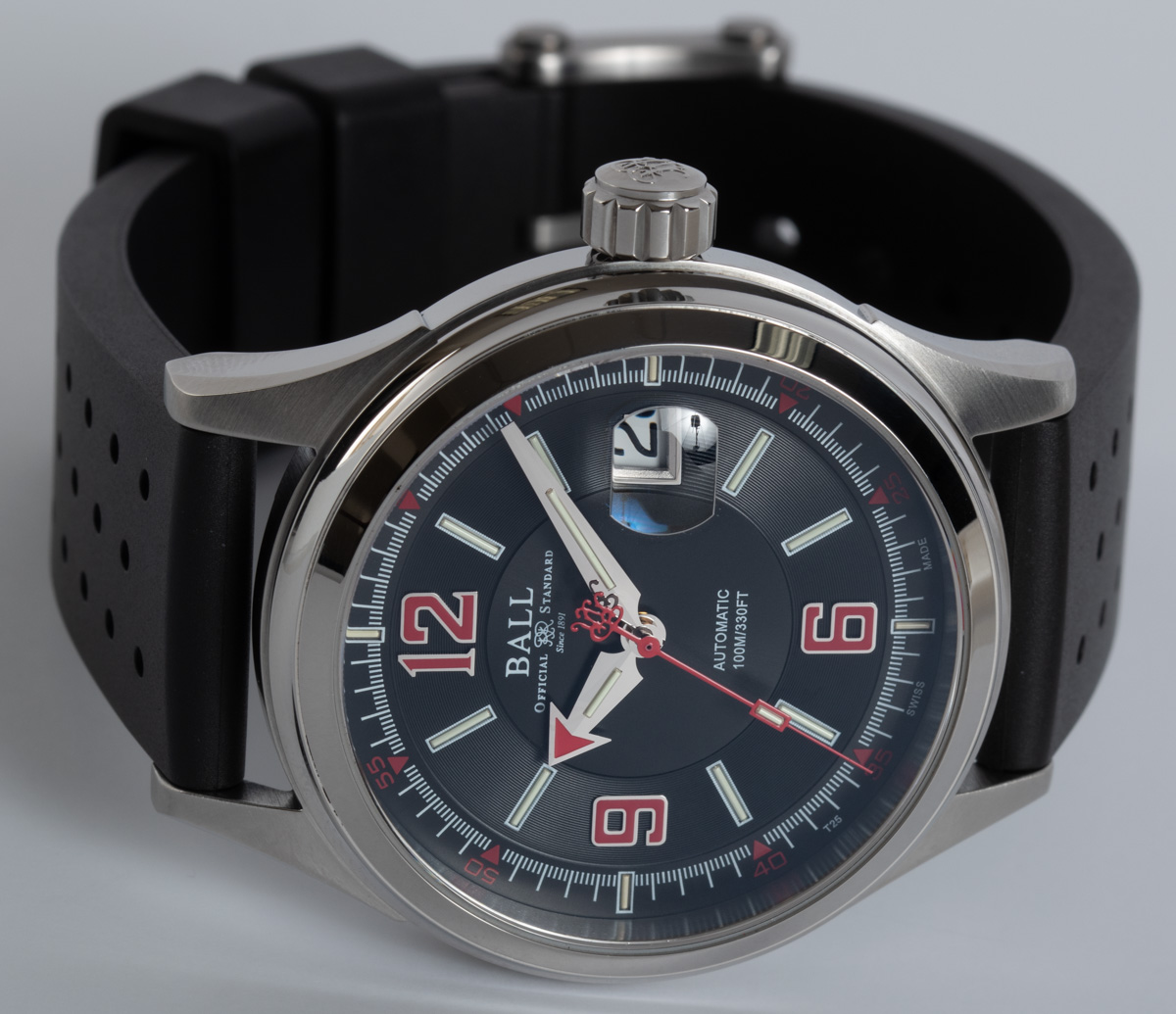 Ball - Fireman Racer : NM2088C-P2J-BKRD : SOLD OUT : black dial on ...