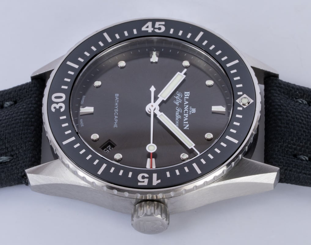 BlancPain Fifty Fathoms Bathyscaphe 38 : 5100B-1110-B52A