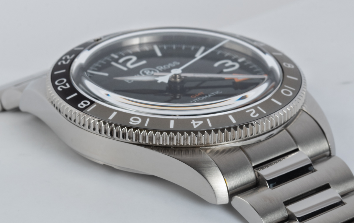 Bell Ross - BR V2-93 GMT : BRV293-BL-ST/SST : SOLD OUT : black dial on ...