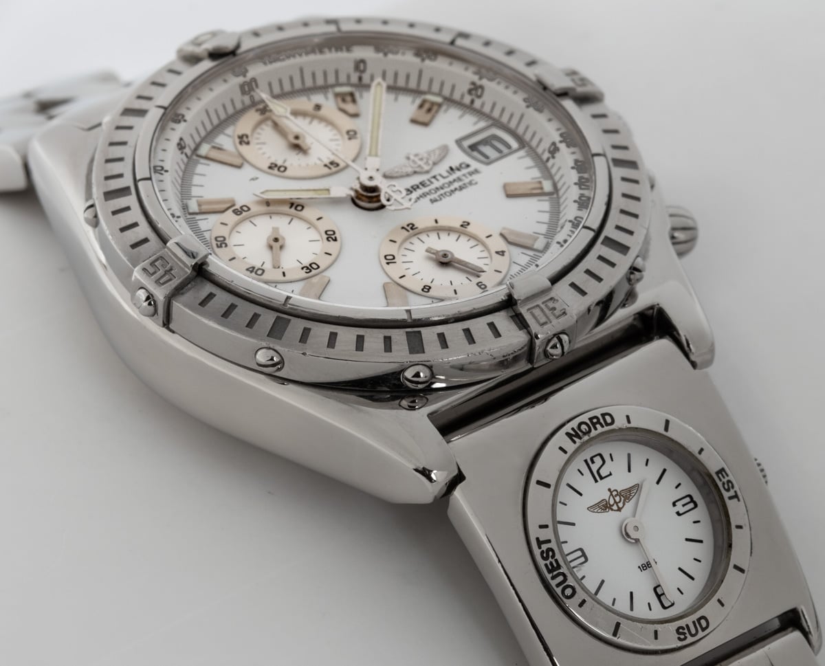 Breitling - Chronomat : A13352 : SOLD OUT : white / silver dial on ...
