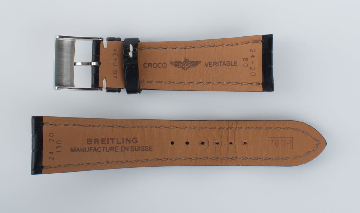 Breitling Alligator Tang Strap