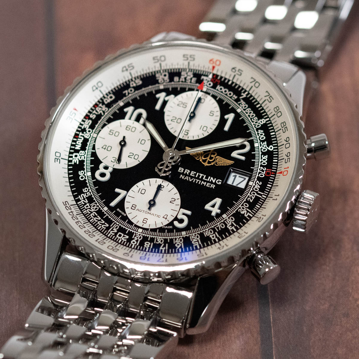 Breitling Old Navitimer II : A1332212/B502-SS