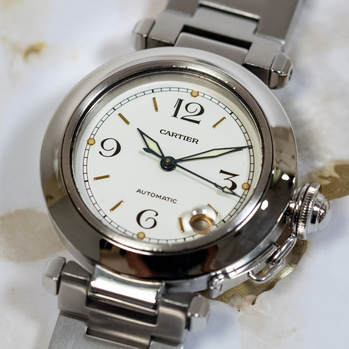 Cartier Pasha Auto : W3105M7