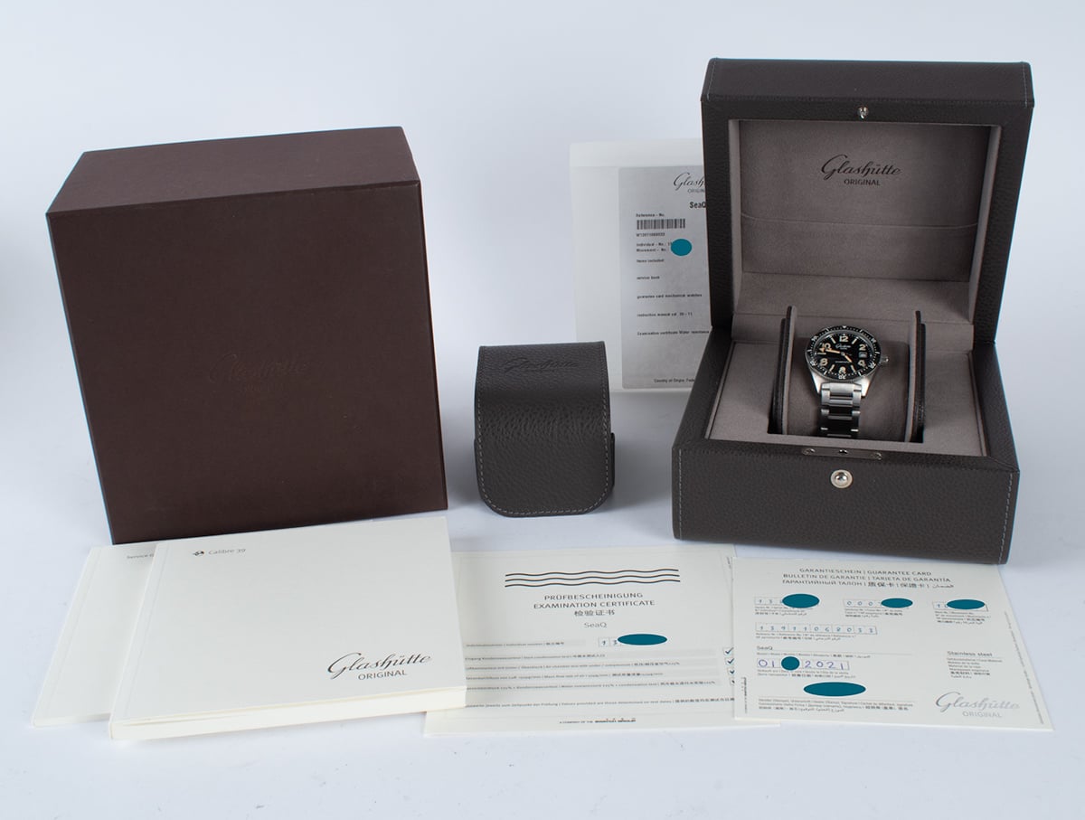 Glashutte Original SeaQ Automatic 39.5mm : 1-39-11-06-80-70