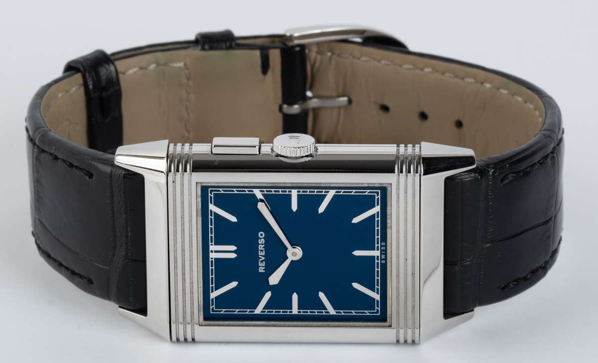 Jaeger-LeCoultre Reverso Ultra Thin Duoface Blue Boutique Edition ...